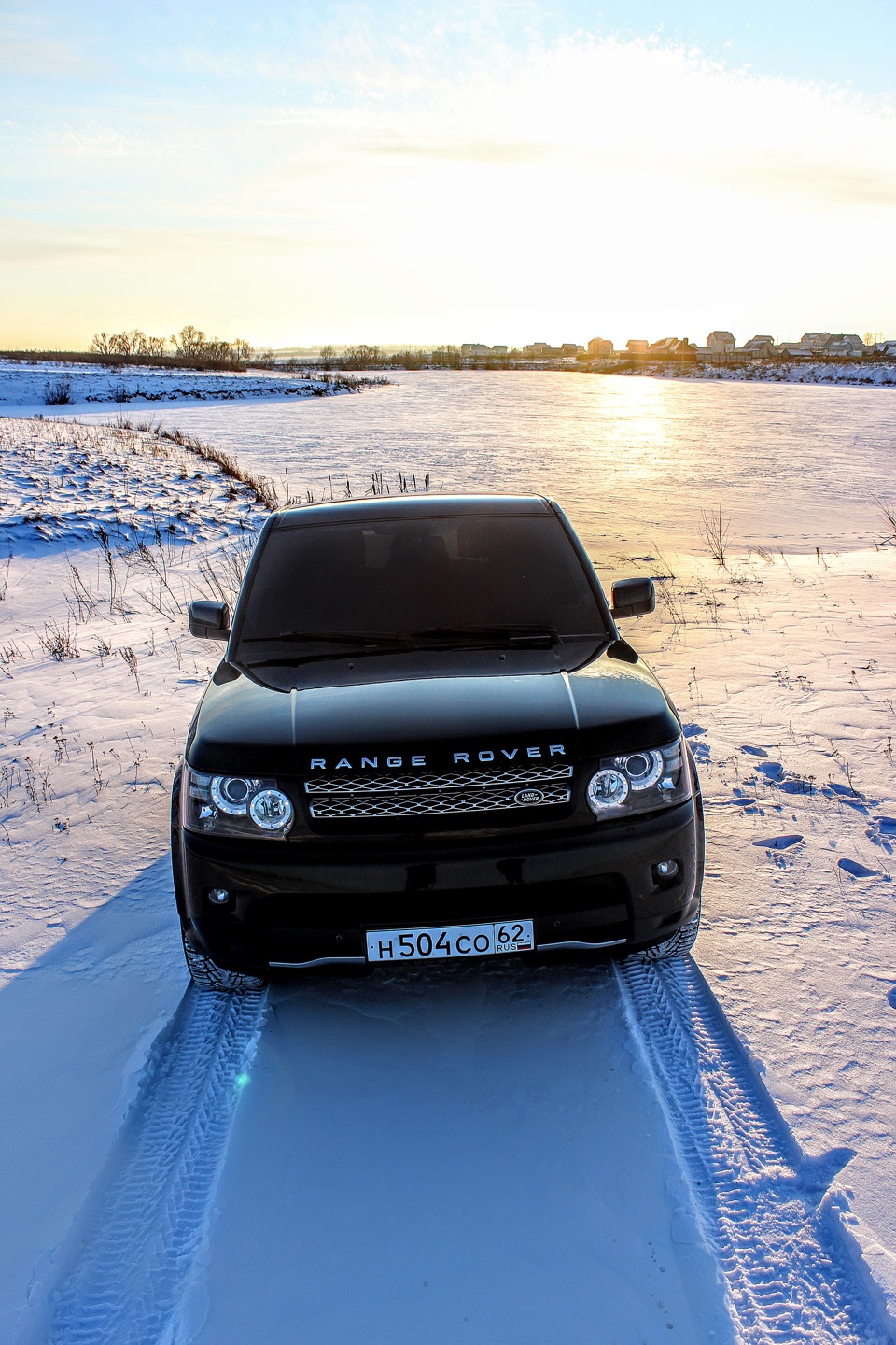 Russian Winter RangeRover Supercharged Photo&Video — Land Rover Range ...