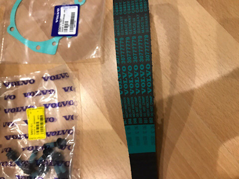 30777779 РЕМЕНЬ ГРМ ЧЗ 132 Volvo | Запчасти на DRIVE2