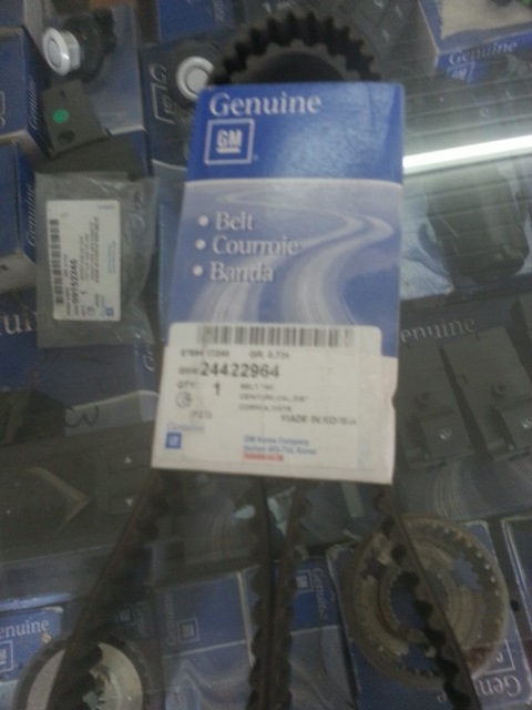 24422964 Ремень грм GM | Запчасти на DRIVE2