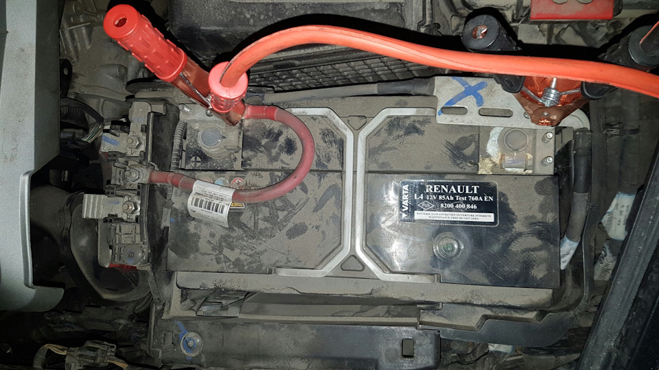 8200400846 Стартерная аккумуляторная батарея RENAULT | Запчасти на DRIVE2