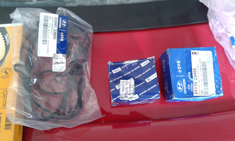 2441023400 Шкив натяжителя ремня грм KIA HYUNDAI | Запчасти на DRIVE2