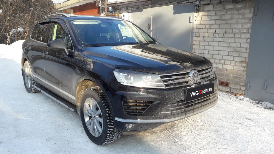 Чип-тюнинг VW Touareg NF-3,0TDI(CRCD) — тюн "PetranVAG Tuned" и кодирование скрытых функций от ...