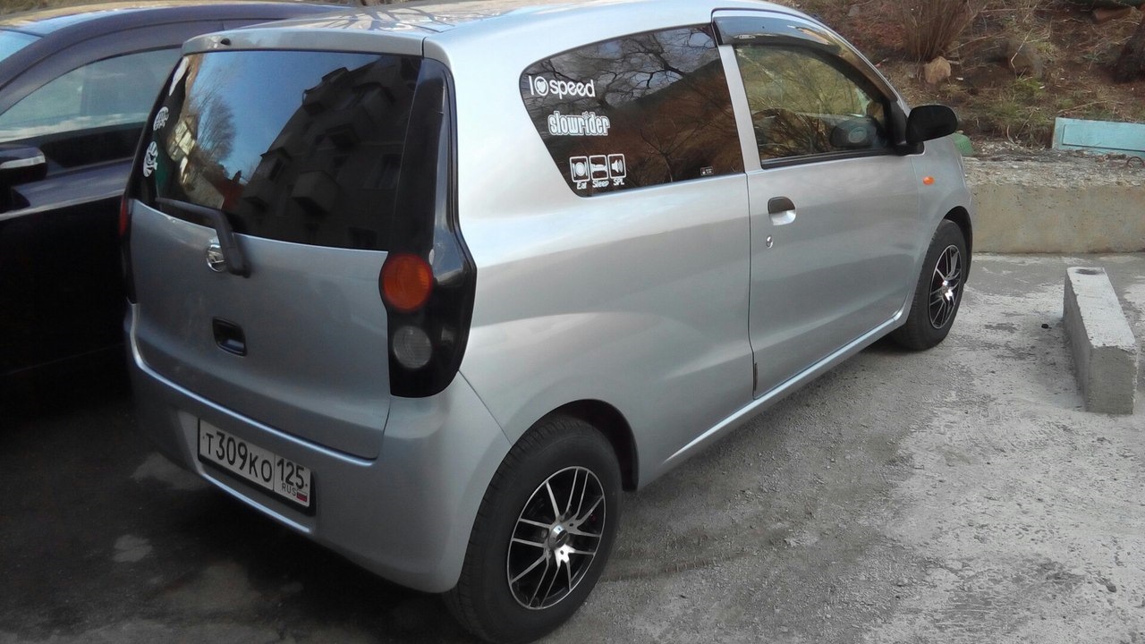 Поменял резину — Daihatsu Mira (L275/L285), 0,7 л, 2009 года | шины | DRIVE2