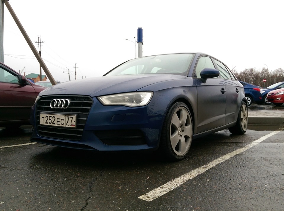 Типа Black Optic Package — Audi A3 Sportback (8VA), 1,4 л, 2013 года ...