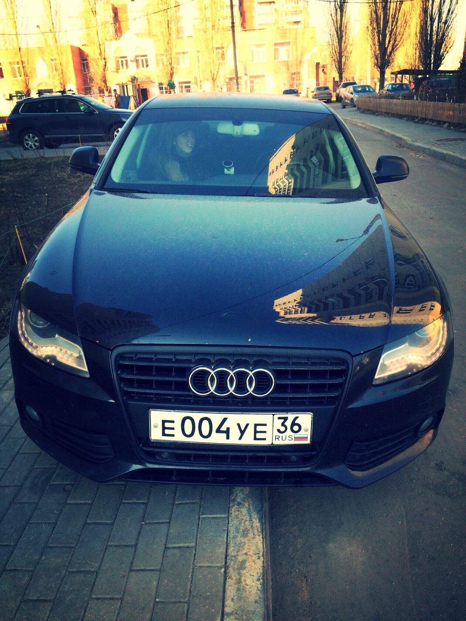 Матовая морда ч.2 — Audi A4 (B8), 2 л, 2009 года | стайлинг | DRIVE2