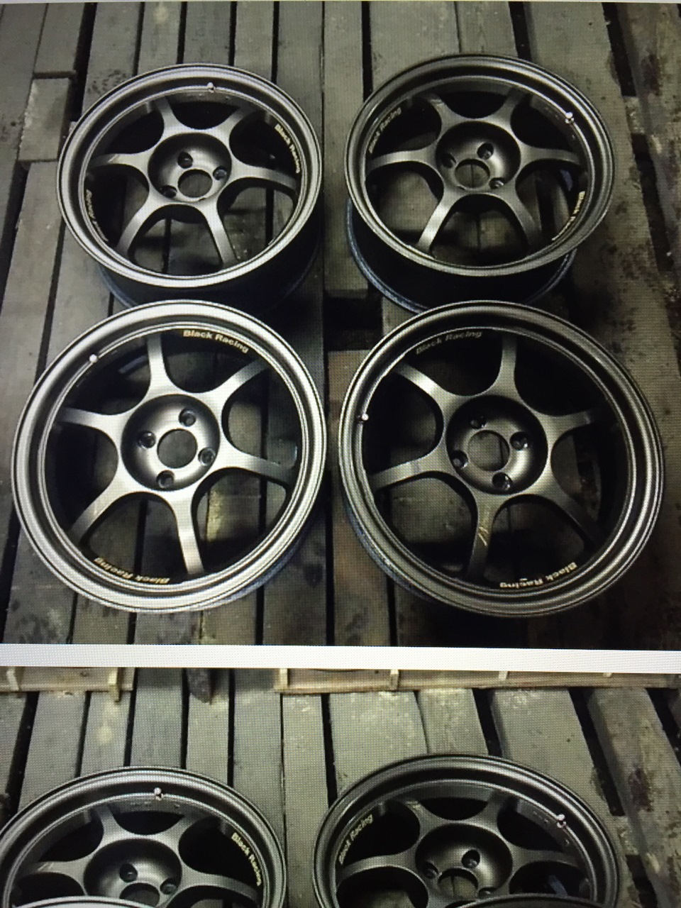 5zigen Black Racing Pro N1 PCD 100x4/7,5jj/R17 OFF33 — Toyota Vitz (130 ...