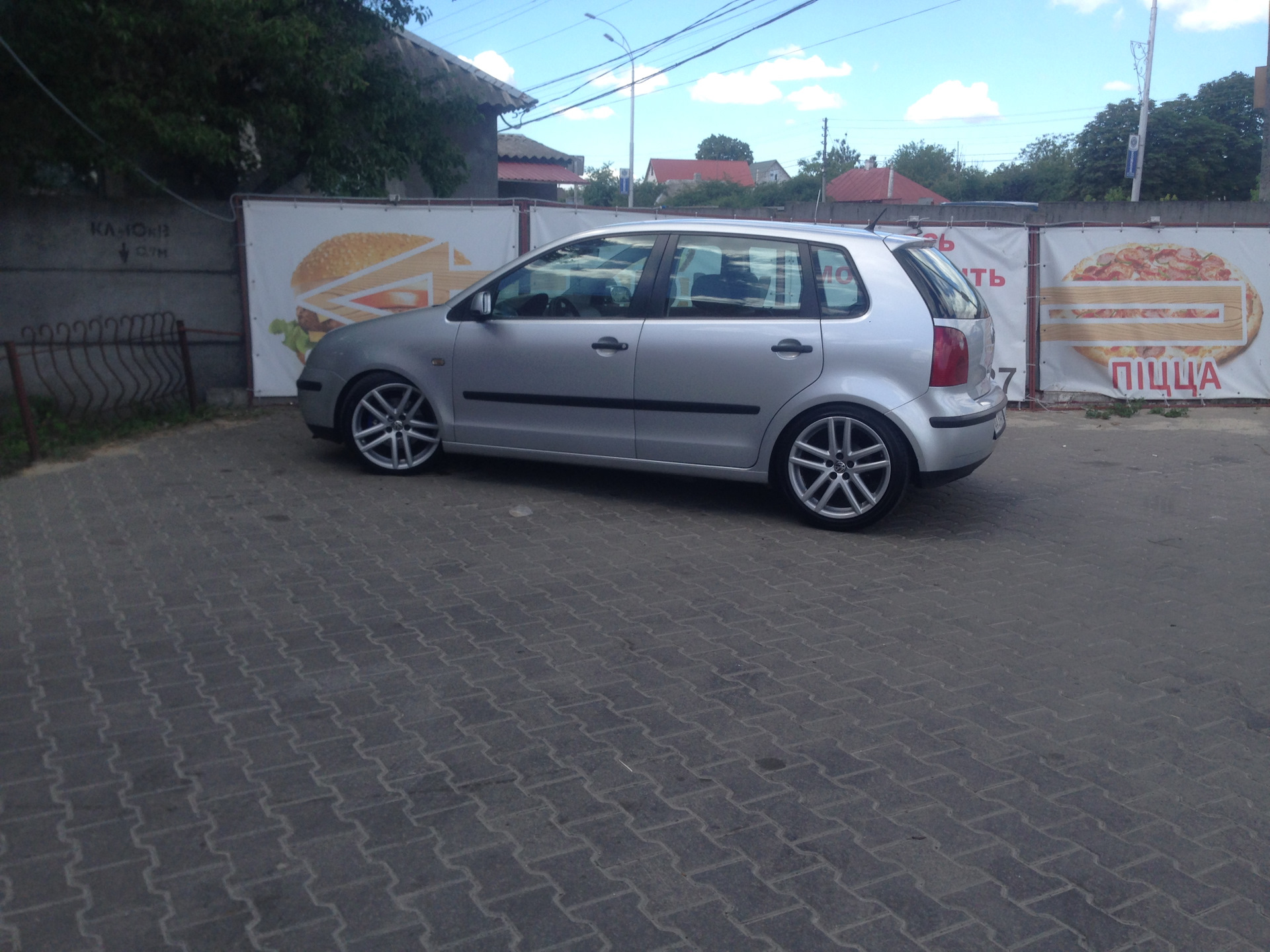 Диски Cross Polo — Volkswagen Polo Hatchback Mk4, 1,4 л, 2003 года ...