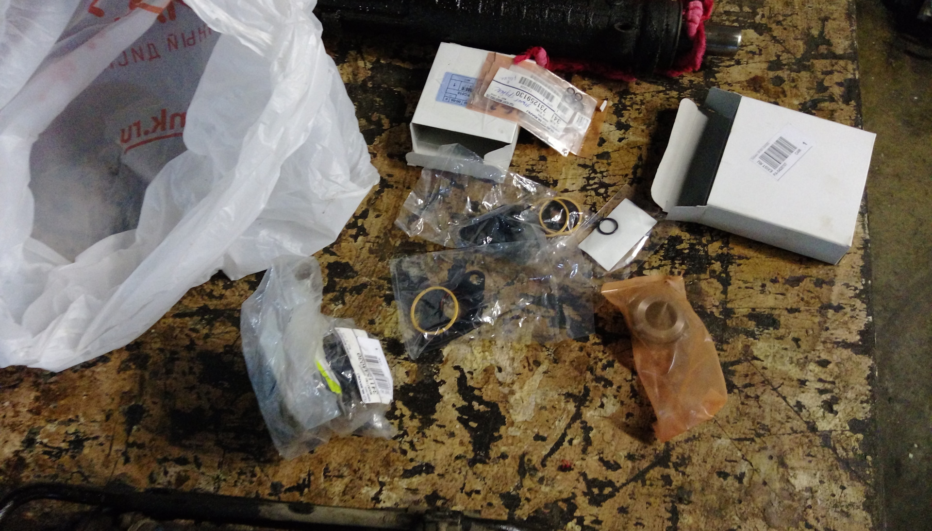 ремонт рулевой рейки — Subaru Impreza (GD/GG), 1,5 л, 2006 года | визит ...