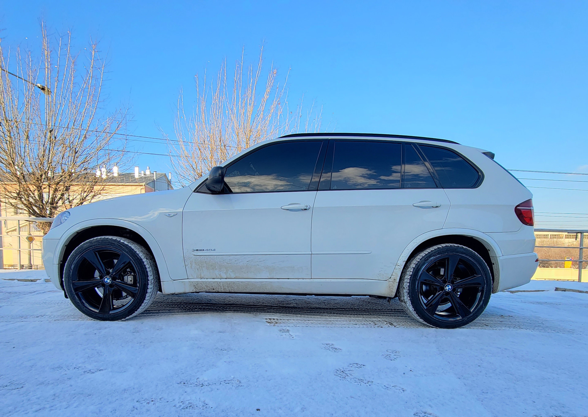 Красим диски X5, стиль 128, R21 на зиму — BMW X5 (E70), 3 л, 2011 года ...