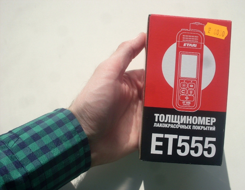 Толщиномер ET555 — DRIVE2