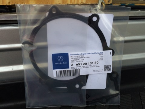 A6512010180 Прокладка помпы водяной MERCEDES | Запчасти на DRIVE2