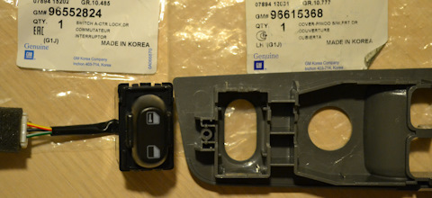 96552824 Выключатель замка двери GM | Запчасти на DRIVE2