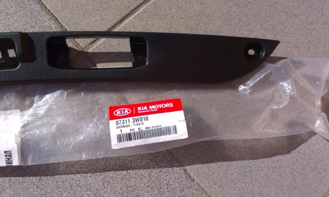 873113W010 НАКЛАДКА ЗАДНЕЙ ДВЕРИ KIA HYUNDAI | Запчасти на DRIVE2