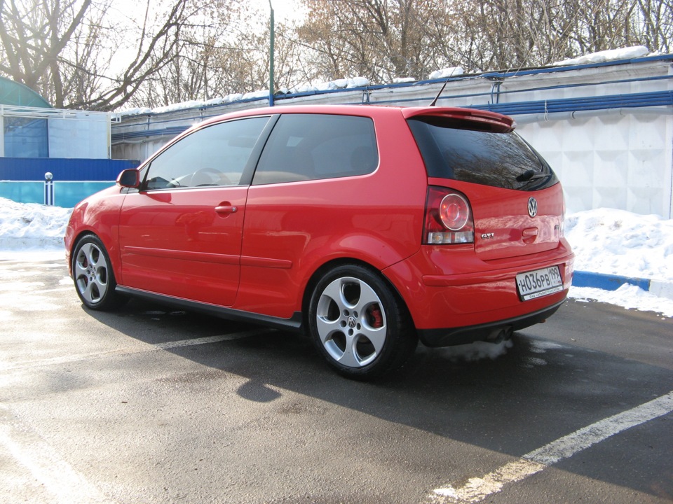 Новая цена 527 т.р. и фото — Volkswagen Polo GTI Mk4, 1,8 л, 2007 года ...