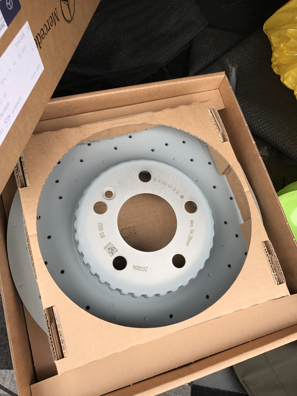 A0004212112 Диск тормозной Mercedes | Запчасти на DRIVE2