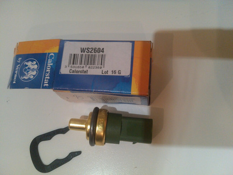 WS2604 Датчик температуры охлаждающей жидкости AUDI: A2 1.2 TDI/1.4/1.4 ...