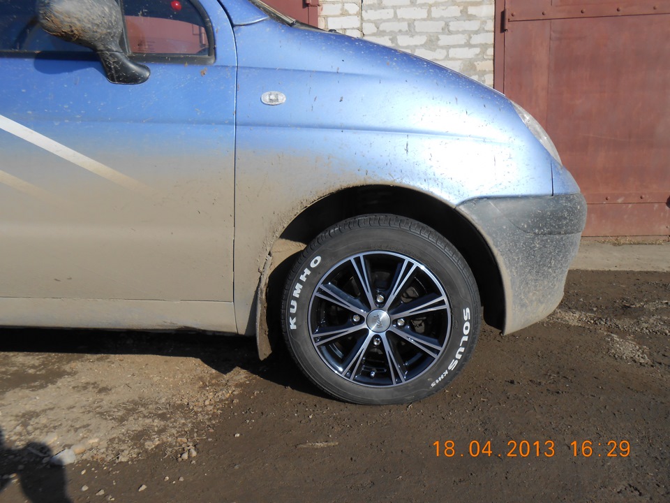 Переобулся или подготовка к сезону part #2 — Daewoo Matiz (M100/M150 ...