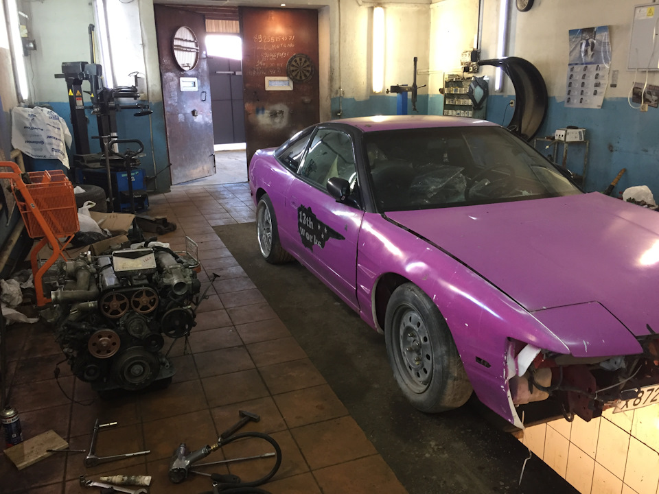 Свапу быть — Nissan 240SX Chuki (S13), 2,4 л, 1990 года | своими руками ...