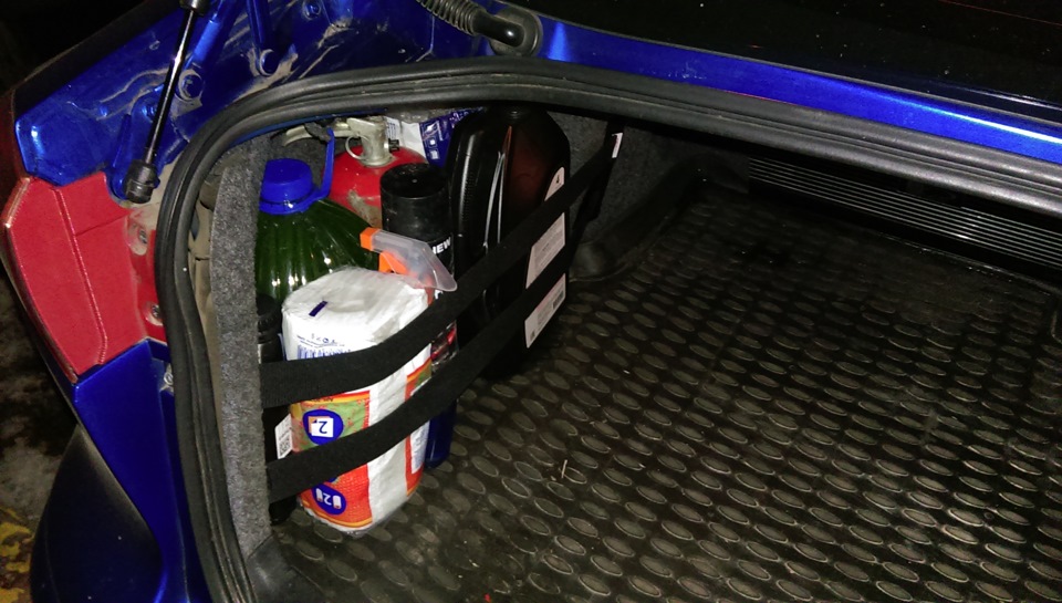 Багажный Карман — Mitsubishi Lancer X, 1,8 л., 2008 года | аксессуары ...