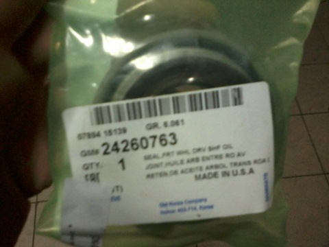 24260763 Сальник приводного вала переднего колеса / Chevrolet 11~ GM ...