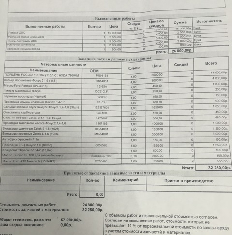 1473807 Сальник коленвала, масляного насоса передний / Fiesta, Fusion ...