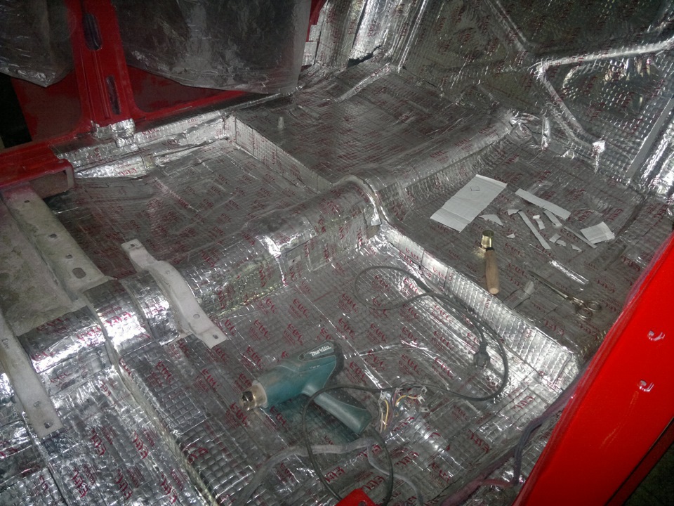 Постройка ГАЗ-24 на V8 4.0L 1UZ-FE #17 Виброизоляция — Сообщество «All ...