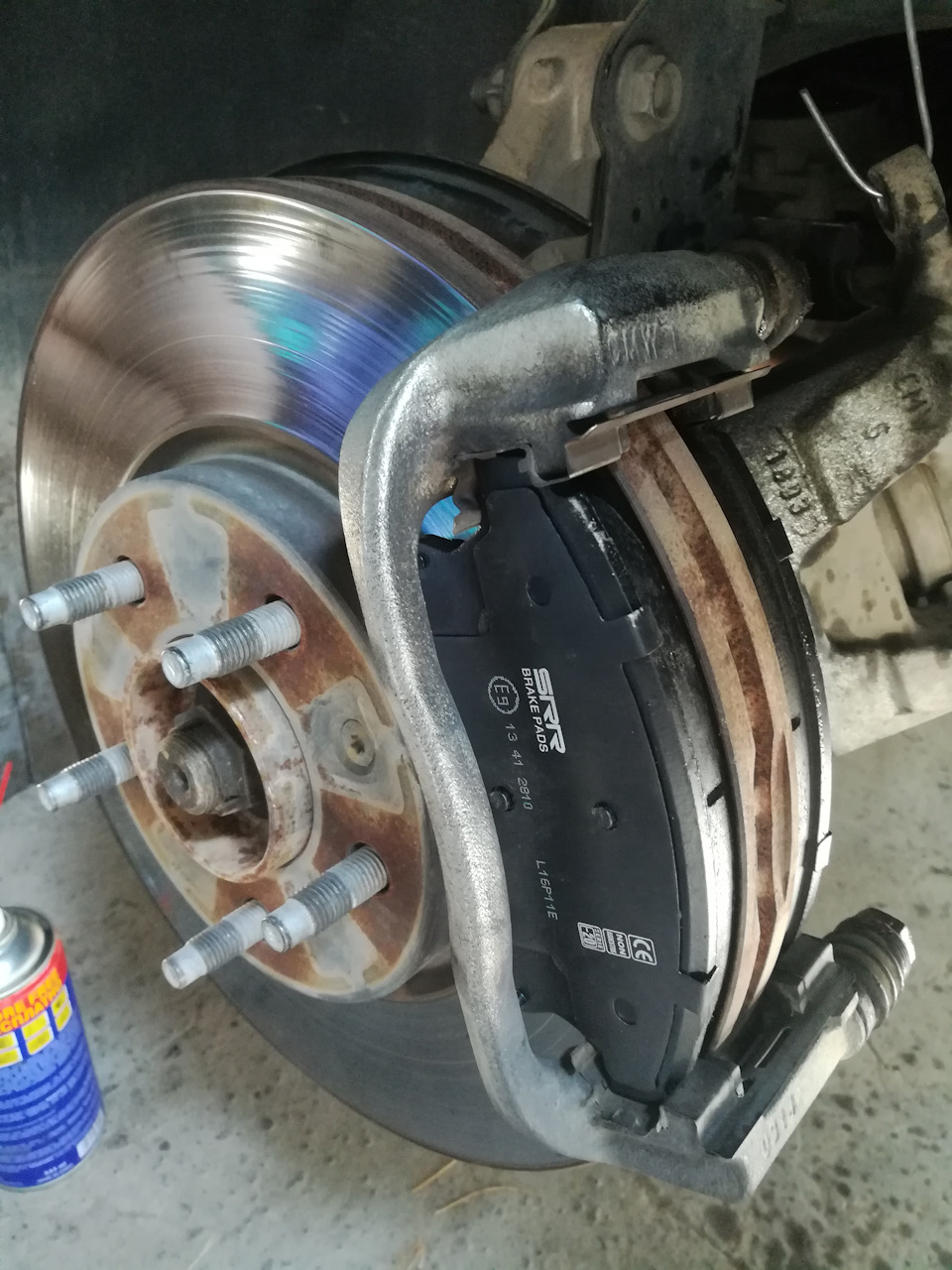 13412810 Колодки тормозные передние к-кт R16 Chevrolet Cruze/Orlando ...