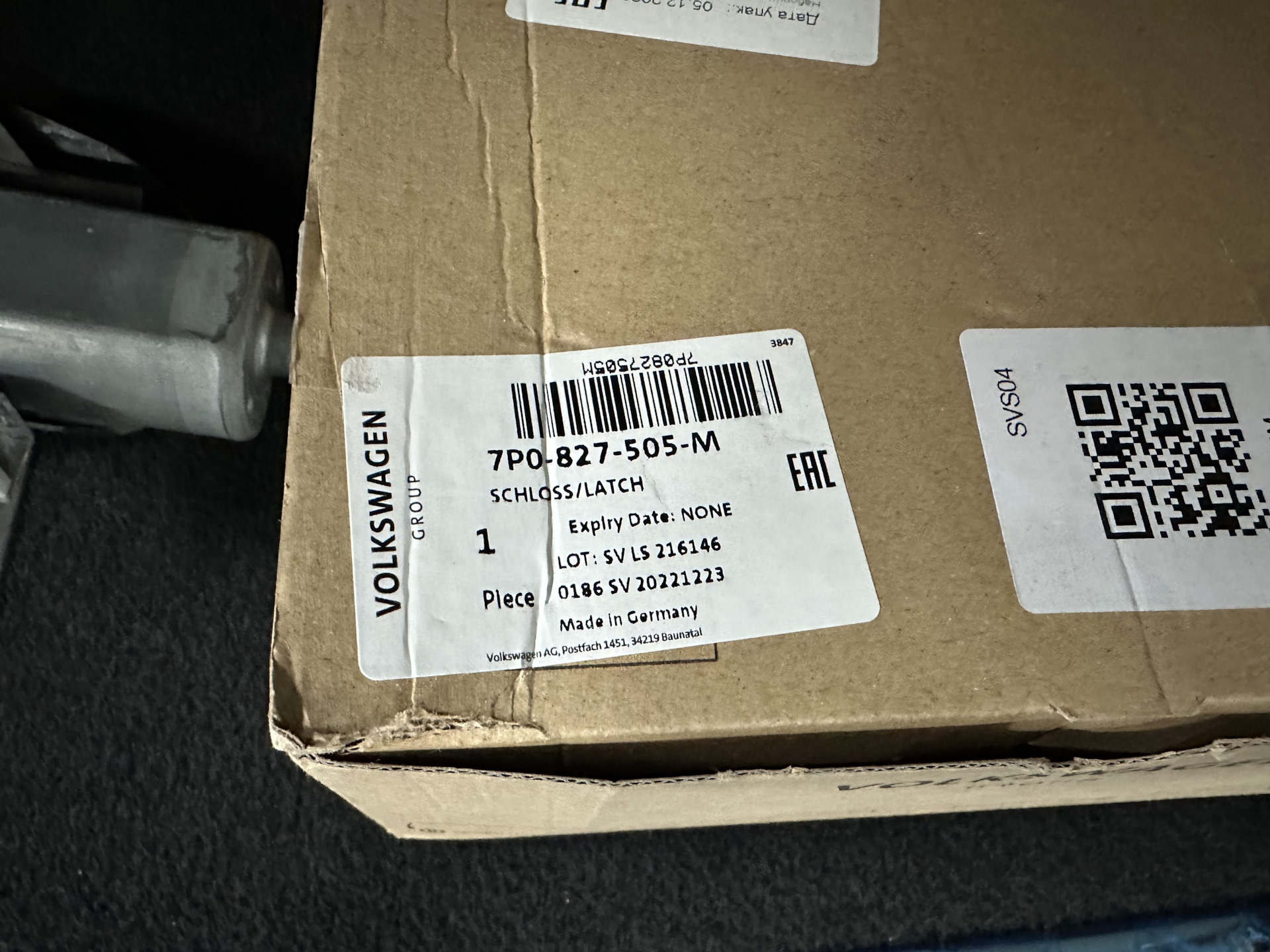 Замена замка багажника Touareg — Volkswagen Touareg (2G), 3 л, 2017 ...