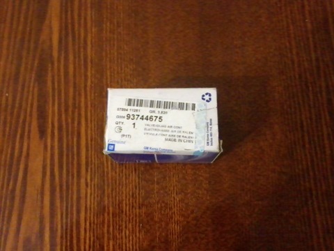 93744675 Клапан холостого хода / Daewoo, Chevrolet Aveo, Matiz, Nubira ...