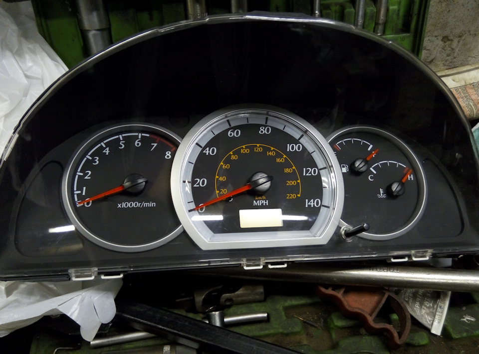Приборка лачетти — Daewoo Lanos, 1,5 л, 2007 года | тюнинг | DRIVE2