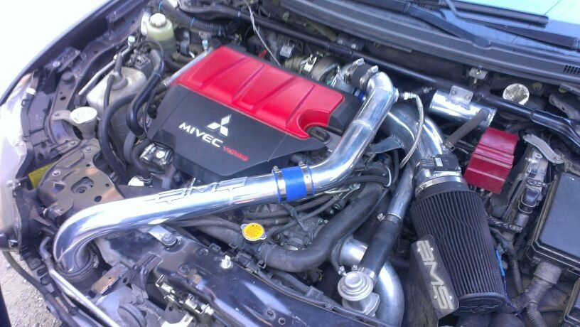 Сток ECU + 2000cc(Map)+Maf 4" — Mitsubishi Lancer Evolution X, 2 л ...