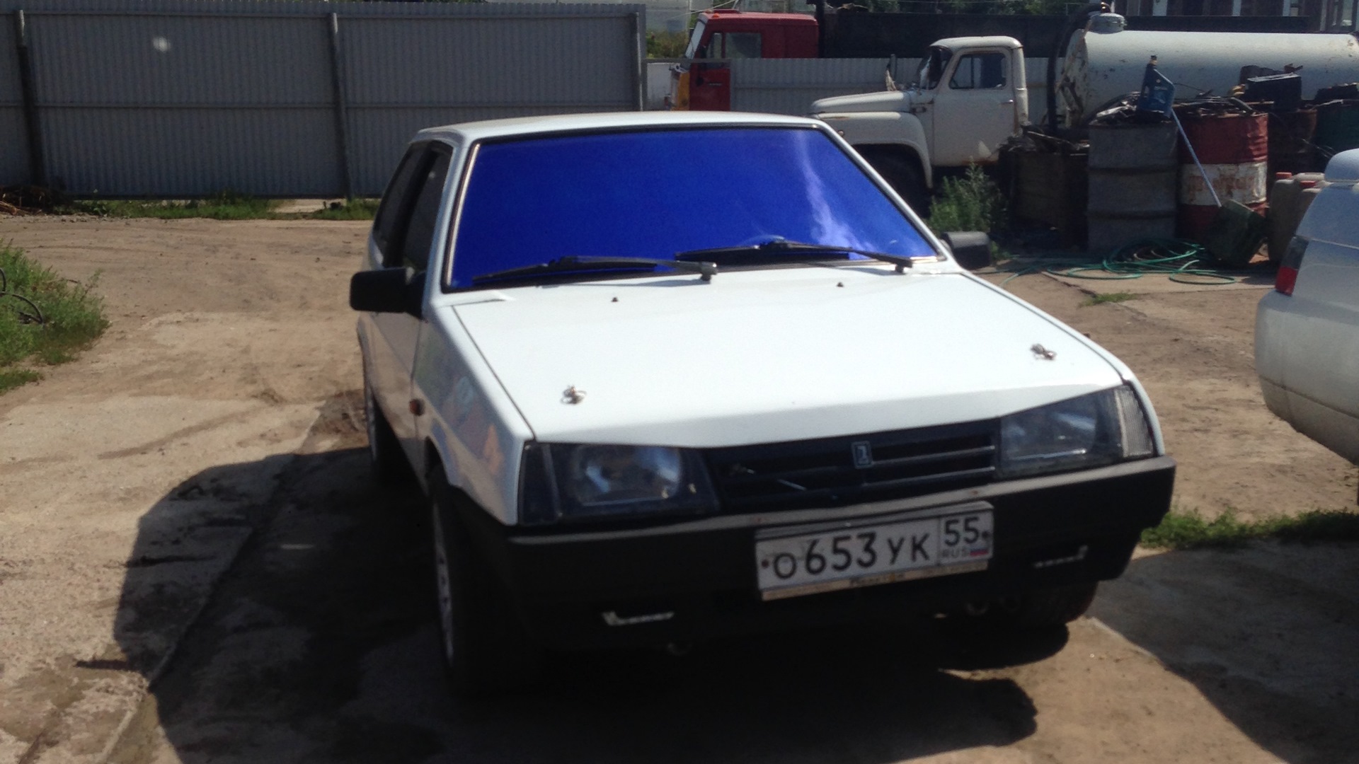 Lada 2108 1.5 бензиновый 1987 | Белая на DRIVE2