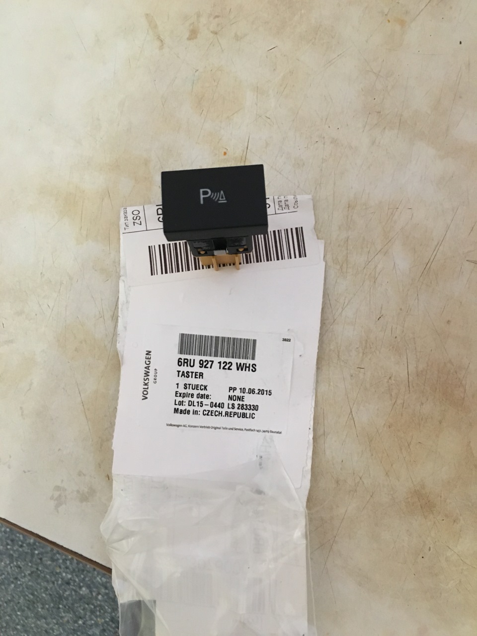 Пришла кнопка))) а следом и прозрение — Volkswagen Polo Sedan, 1,6 л, 2015 года | аксессуары ...