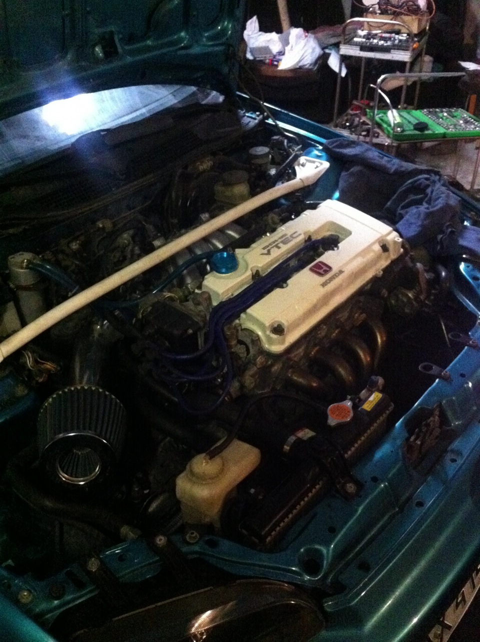 B18C4 (w/LSD) inside! — Honda Civic Hatchback (5G), 1,8 л, 1994 года ...