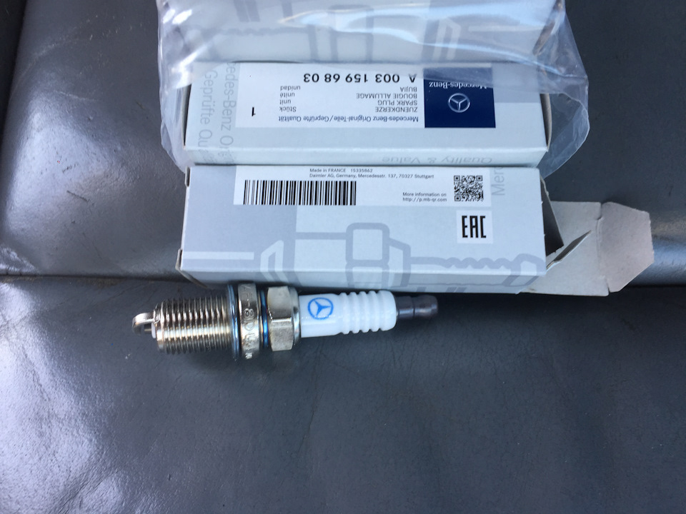 A0031596803 Свеча зажигания Mercedes | Запчасти на DRIVE2