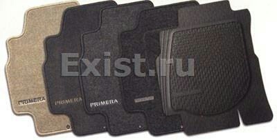 Велюровые коврики в салон — Nissan Primera (P12), 1,6 л, 2005 года ...