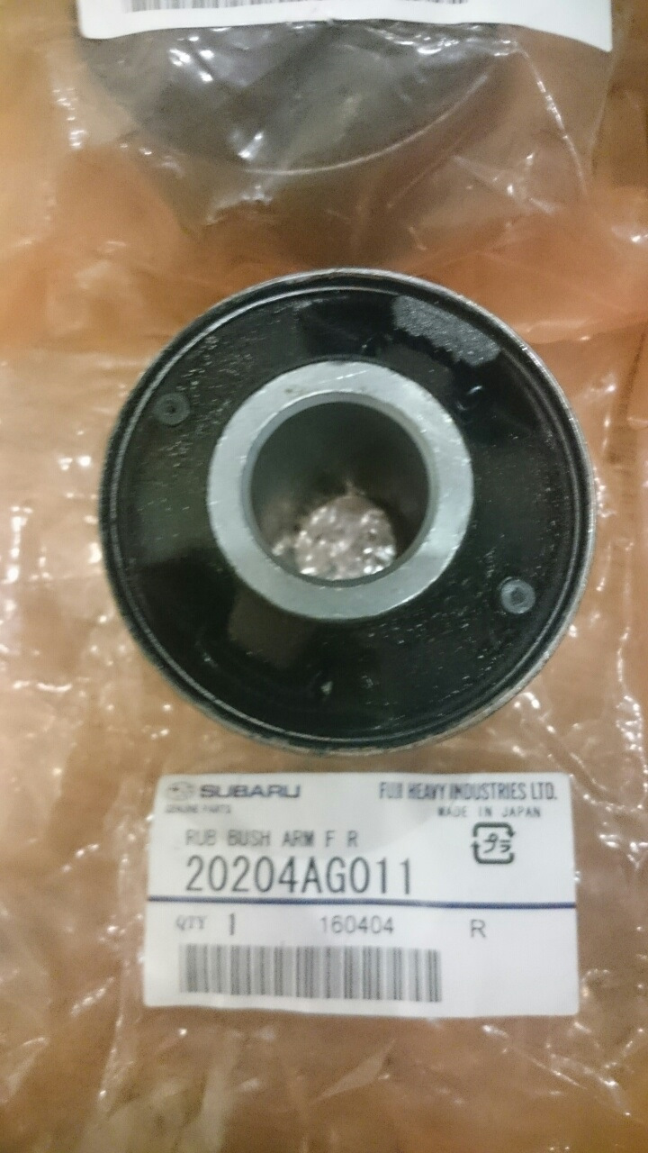 Замена сайлентблоков переднего рычага — Subaru Outback (BP), 2,5 л ...