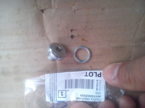 WHT000310A Пробка поддона картера акпп VAG | Запчасти на DRIVE2