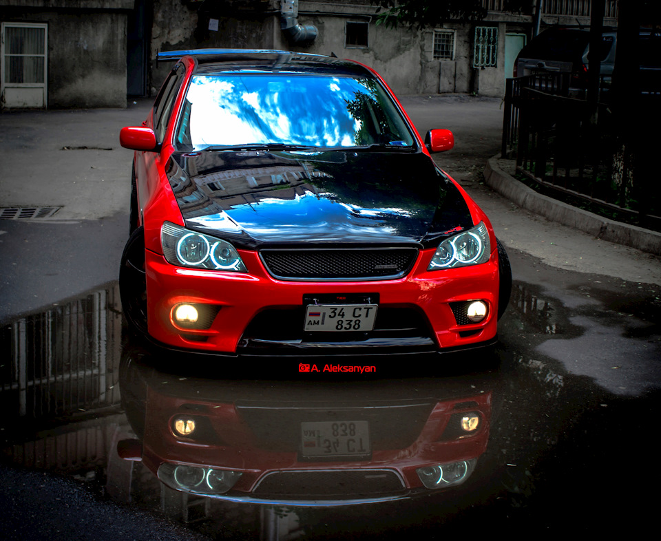 My Red Toyota Altezza in Yerevan — DRIVE2