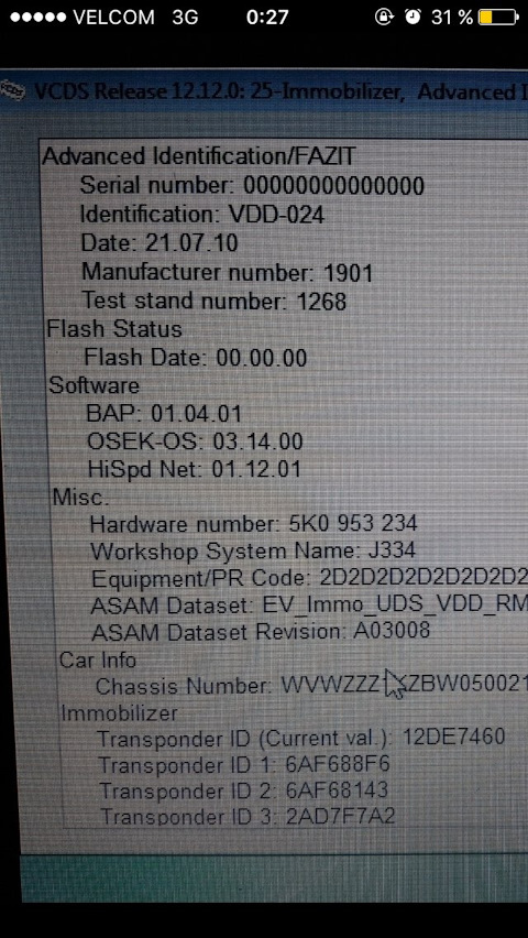 5K0953234 Блок управления VAG | Запчасти на DRIVE2