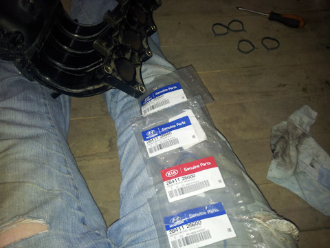 2841126600 Прокладка коллектора впускного KIA HYUNDAI | Запчасти на DRIVE2