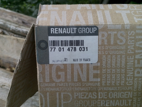 7701478031 Насос системы охл двигателя RENAULT | Запчасти на DRIVE2