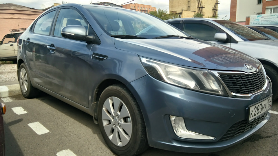 KIA Rio (3G) 1.6 бензиновый 2013 | на DRIVE2
