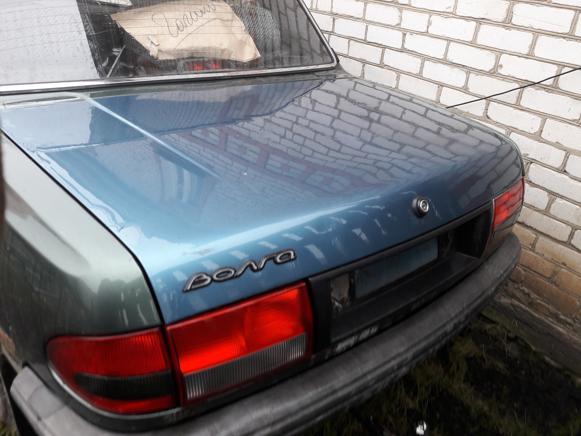 Крышка багажника — ГАЗ 3110, 2,3 л, 2002 года | кузовной ремонт | DRIVE2