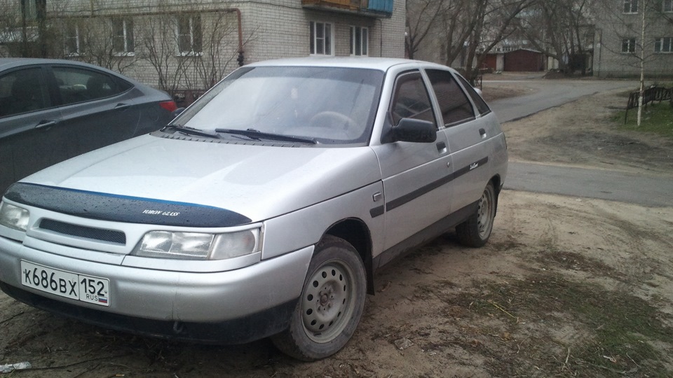 Новая зимняя резина — Lada 2112, 1,5 л, 2002 года | шины | DRIVE2