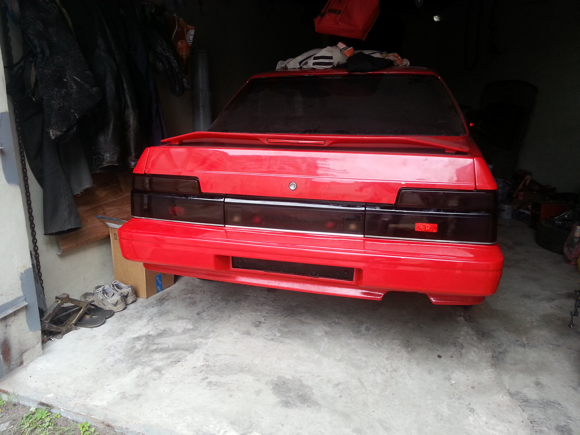 Задняя оптика. — Honda Prelude (AB, BA1/2/3/6, BB), 2 л, 1987 года ...