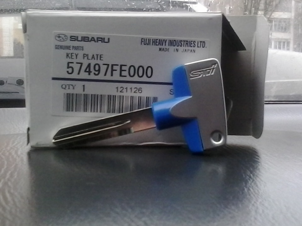 ключик — Subaru Forester (SF), 2 л, 1999 года | аксессуары | DRIVE2