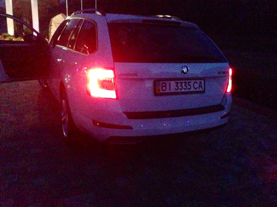 Активация задних ДХО аля Audi style ;)) — Skoda Octavia Combi A7 Mk3, 1,4 л, 2014 года ...
