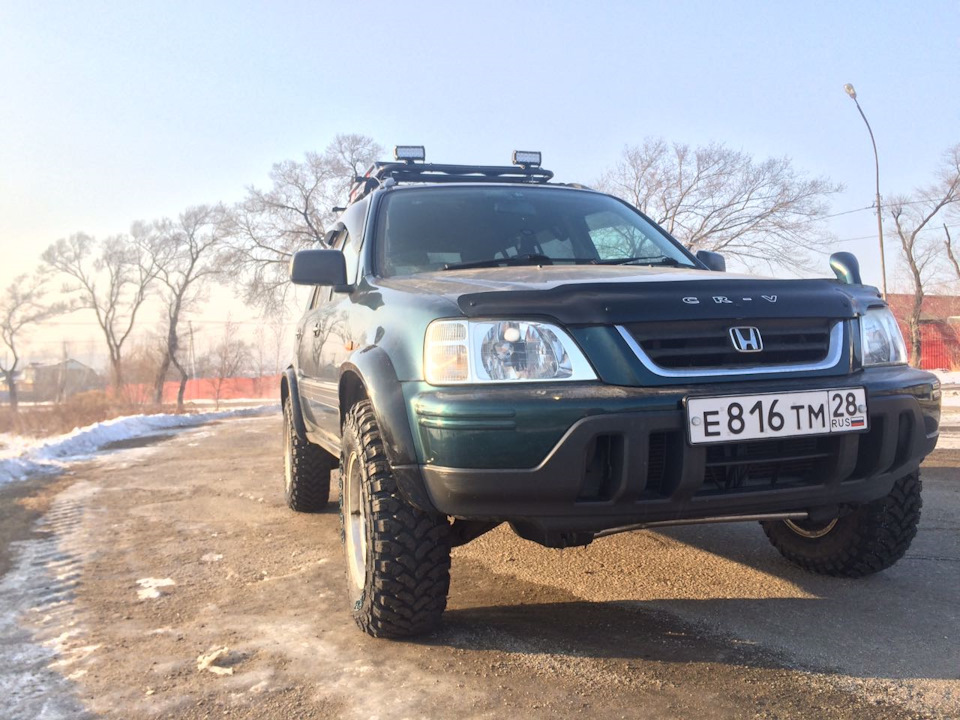 Поставил 235/75/15 comforser cf3000 — Honda CR-V (RD1/RD2), 2 л, 1998 года | шины | DRIVE2