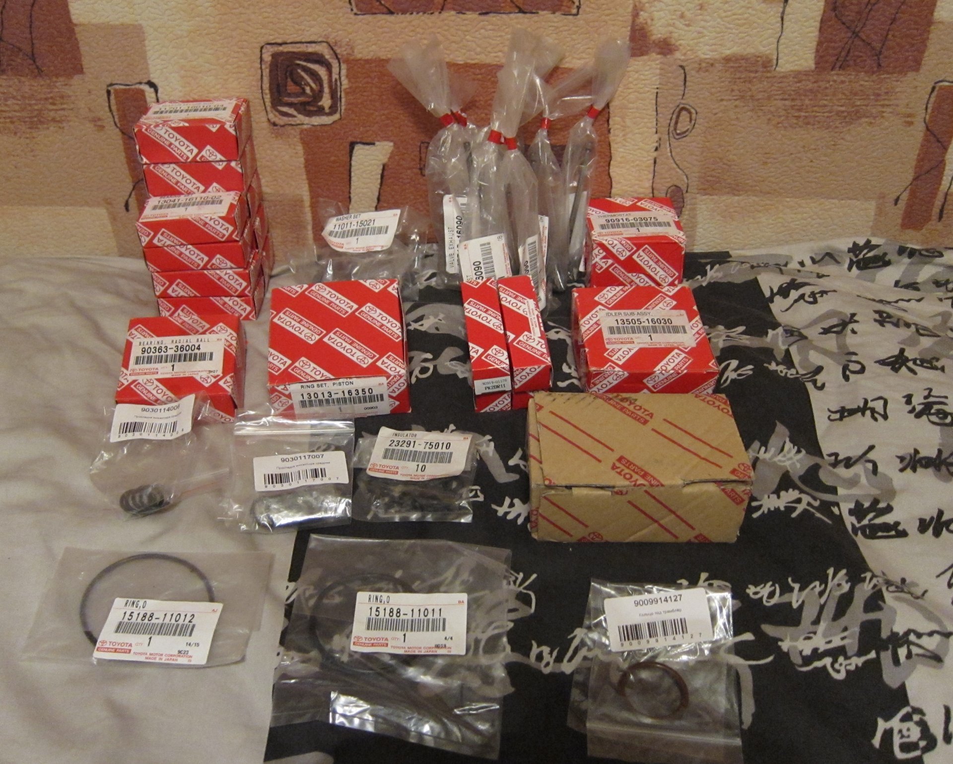 Ребилд двигателя. Часть 1: запчасти. — Toyota Corolla Levin (AE110/111 ...